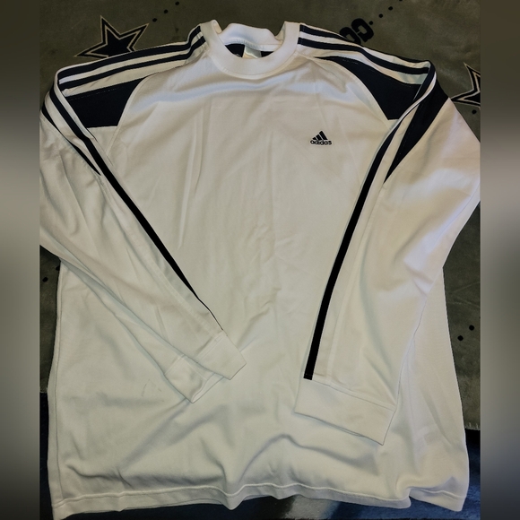 adidas | Shirts | Adidas Long Sleeve Soccer Shirt L | Poshmark